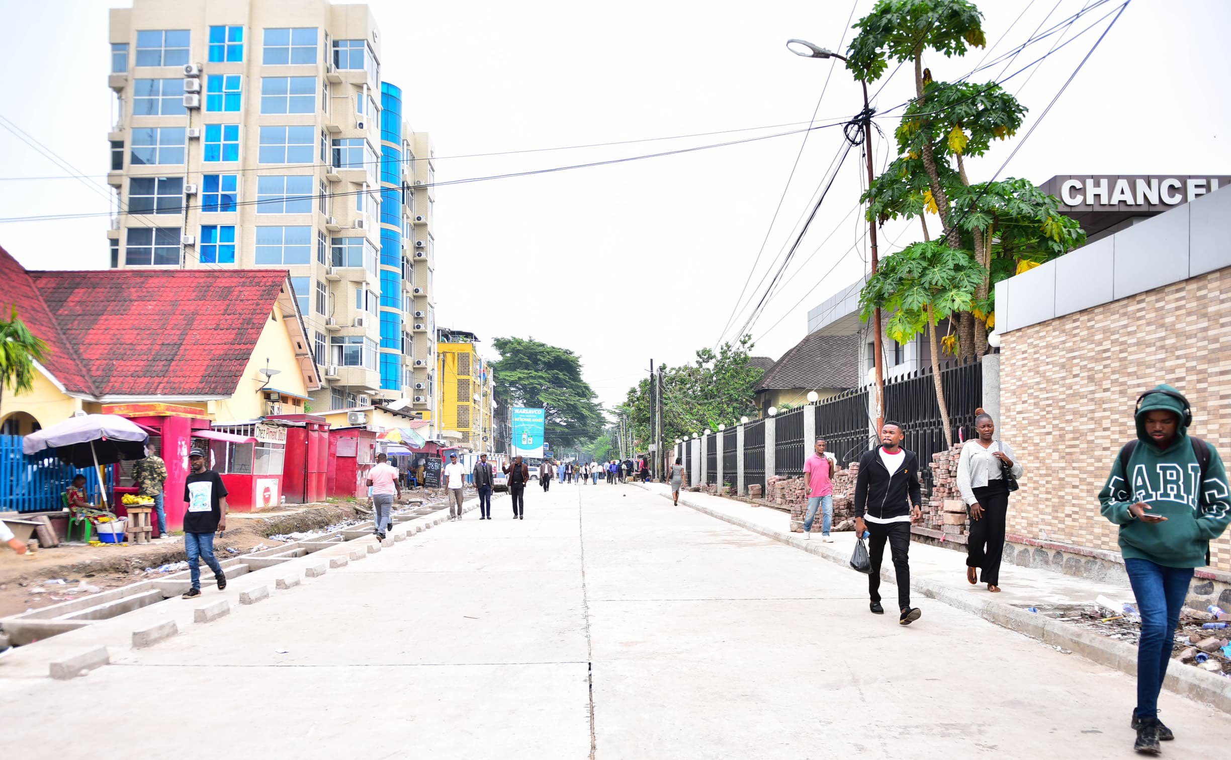 Kinshasa : Réouverture ce mardi de plusieurs avenues réhabilitées à la ...